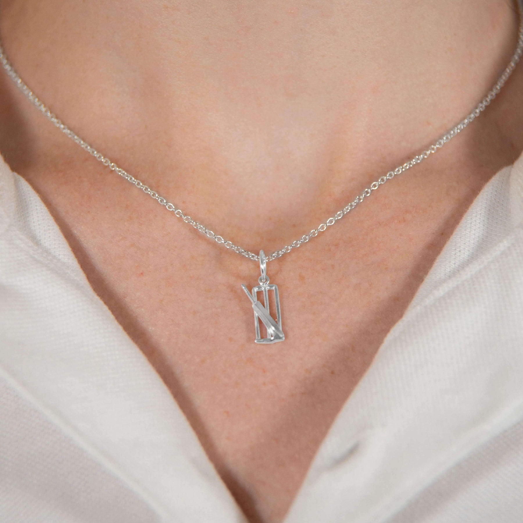 Cricket Pendant | Bat & Stumps | Cricket Themed Gifts | Cricket ...